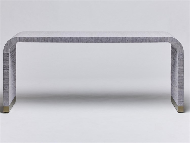 Interlude Home Sutherland Rectangular Wood Mist Champagne Silver ...