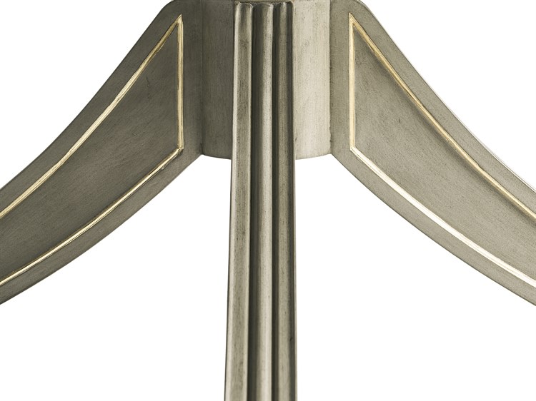 Jonathan Charles Buckingham Round Wood Grey Dining Table | JC0032D00PBG