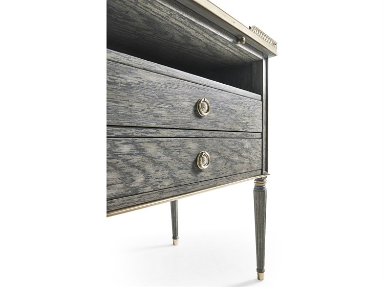 Jonathan Charles William Yeoward Arlingham 2-Drawers Gray Oak Wood ...