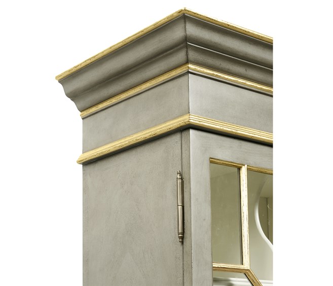 Jonathan Charles Buckingham Grey Secretary Desk | JC492260PBG