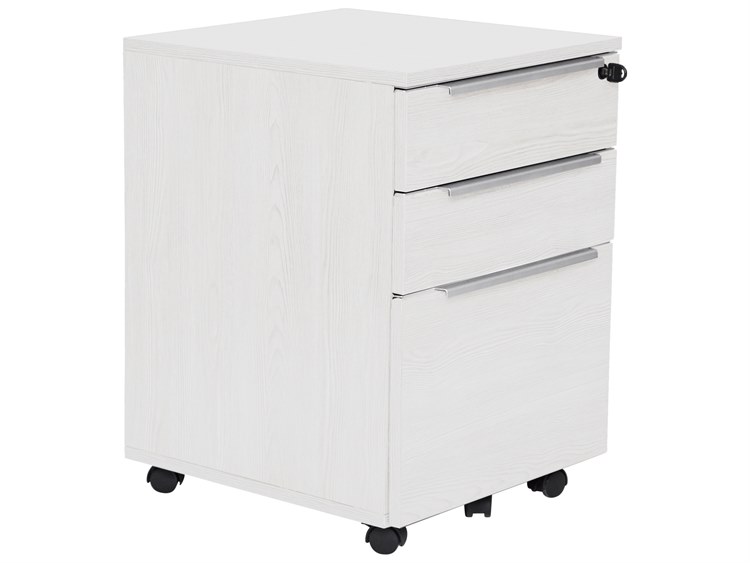 Unique Furniture Kalmar White File Cabinet | JEK126WH
