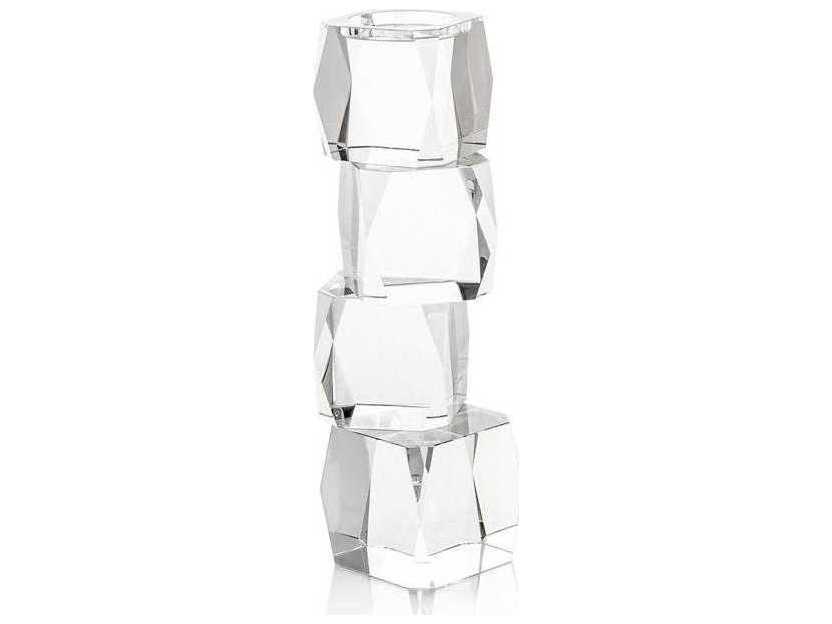 John Richard Crystal Cubist Candle Holder | JRJRA11238