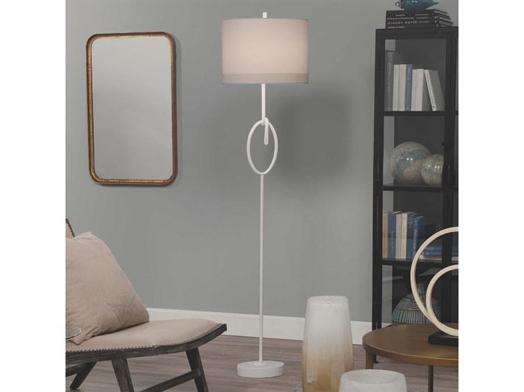 Jamie Young Knot White Gesso Floor Lamp | JYC1KNOTFLWH