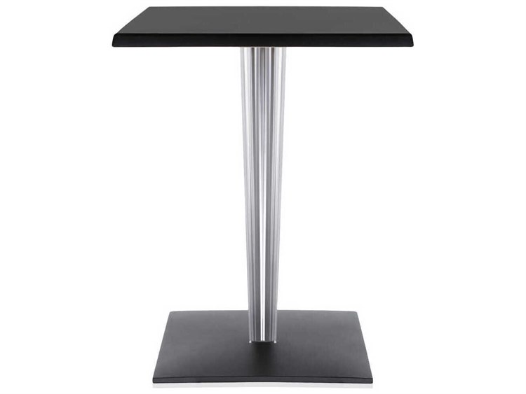 Kartell Toptop For Dr Yes Square Plastic Black Dining Table | KAR434709