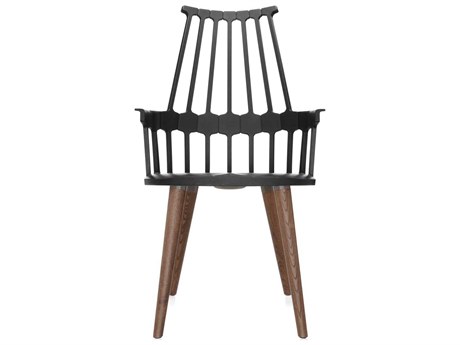 Kartell Venice Gray Arm Dining Chair (Set of 2) | KAR580607