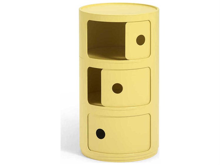 Kartell Componibili Bio Yellow File Cabinet | KAR5970GI
