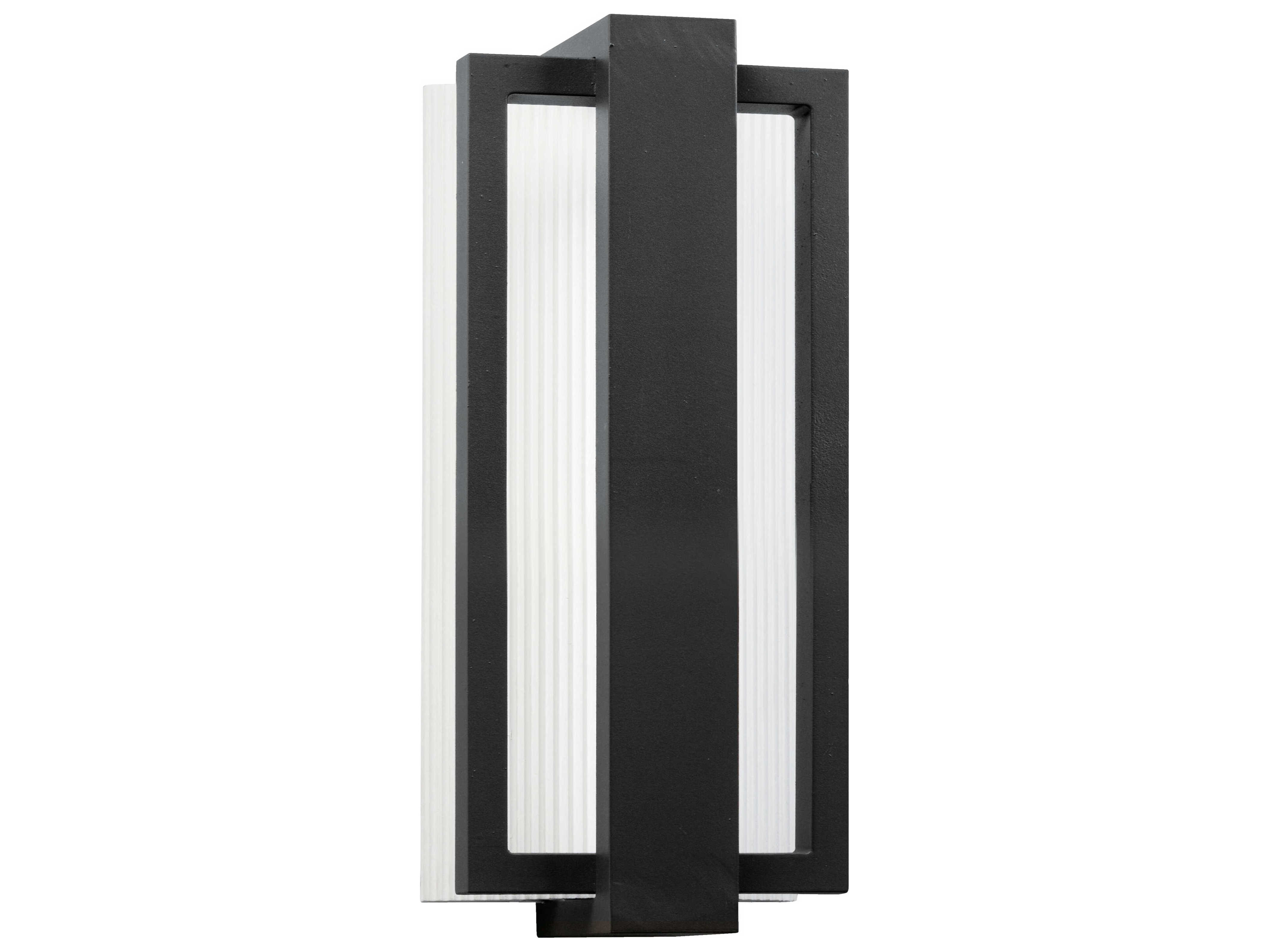 Kichler Lighting Sedo Satin Black 1-light 12'' High Outdoor Wall Light ...