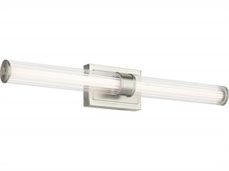 Visual Comfort Studio Kiel 1-Light Brushed Nickel Vanity Light ...