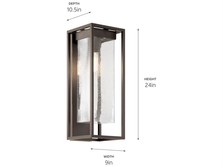 Kichler Mercer 1 - Light Outdoor Wall Light | KIC59063OZ