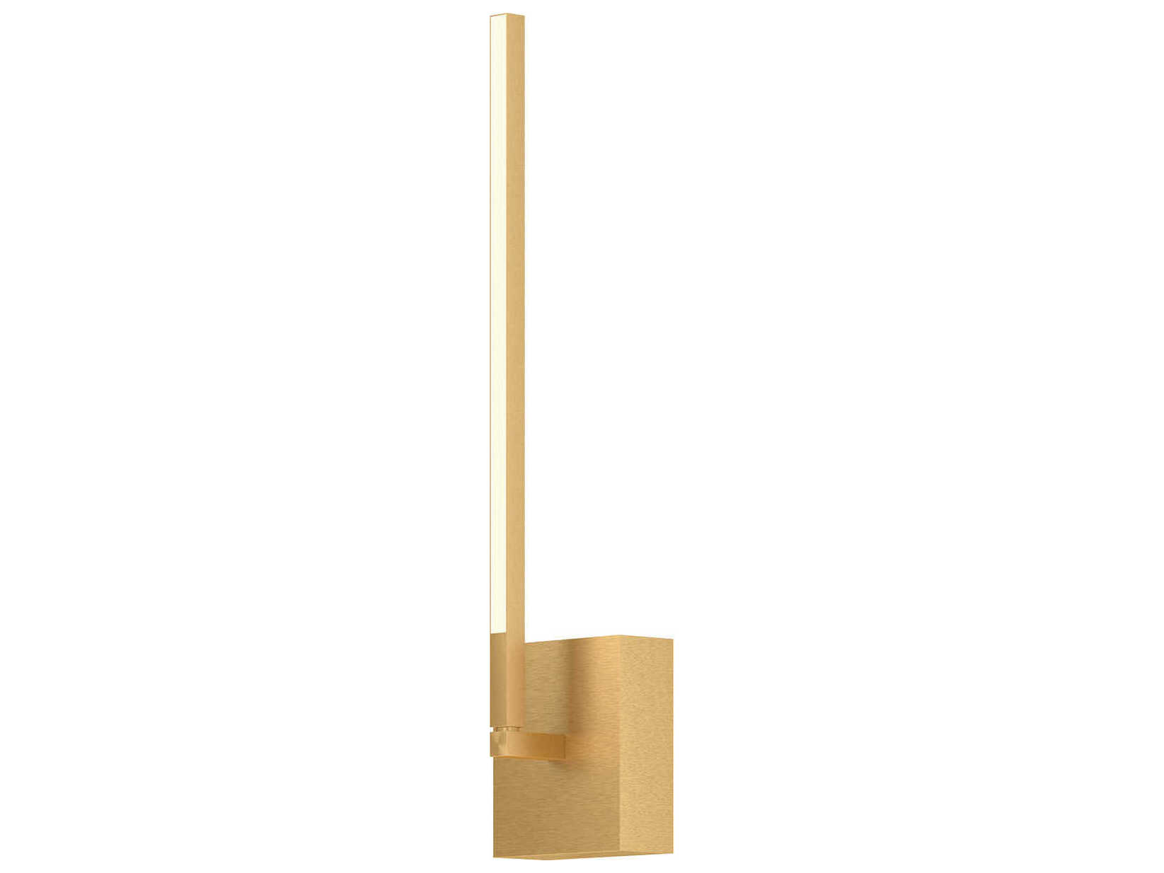 Kuzco Lighting Pandora Brushed Gold Wall Sconce | KUZWS25118BG