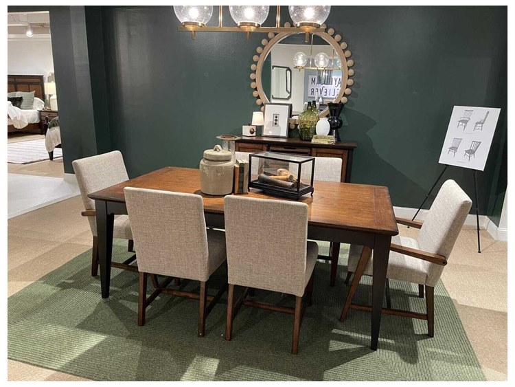 Legacy Classic Fenmore 60" Poplar Wood Mocha And Distressed Cherry ...