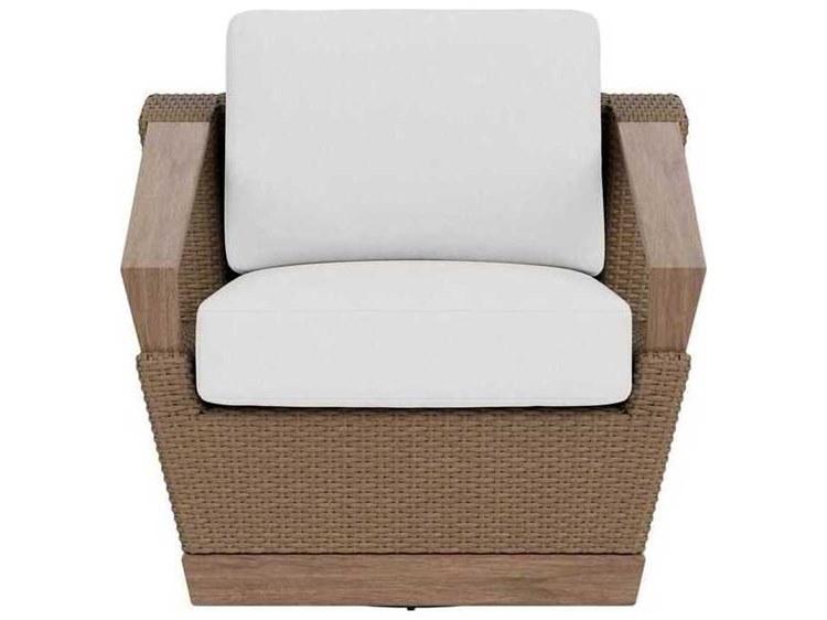 Lloyd Flanders Charisma Aluminum Wicker Swivel Lounge Chair | LF421080