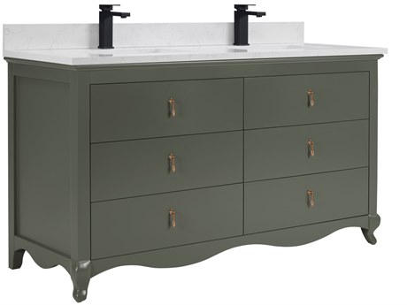 James Martin Amberly 60" Double Vanity Cabinet | JS670V60DWLT