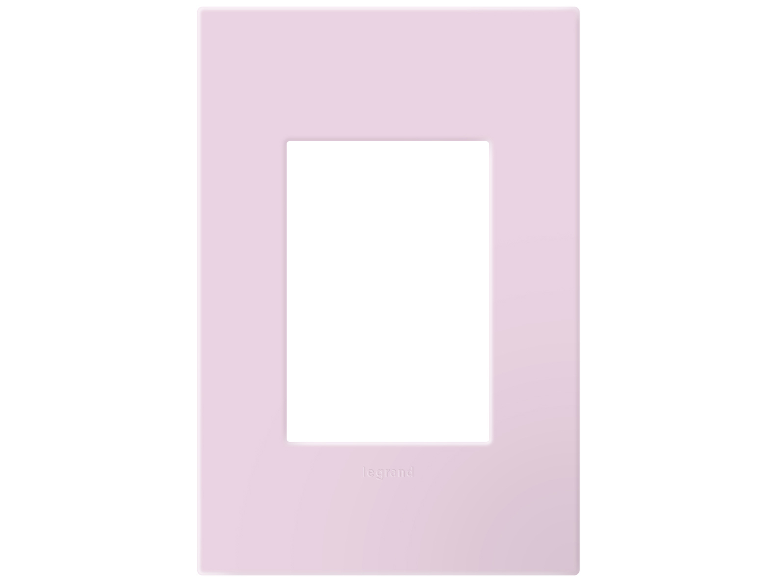 Legrand Plastics Rosa One-Gang Screwless Wall Plate with Microban ...