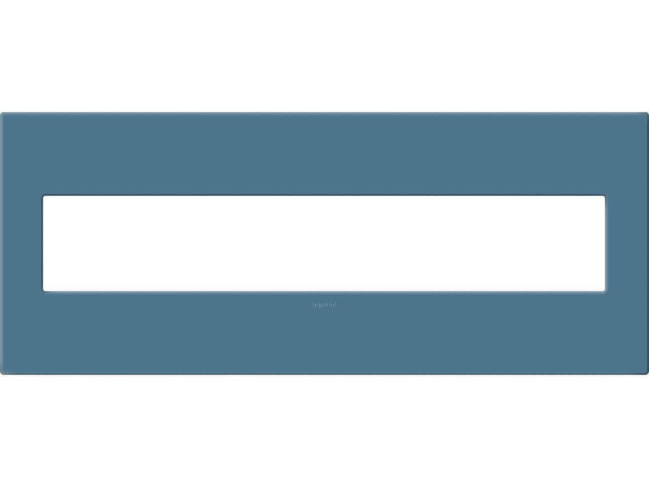 Legrand Plastics Mystic Six-Gang Screwless Wall Plate with Microban ...