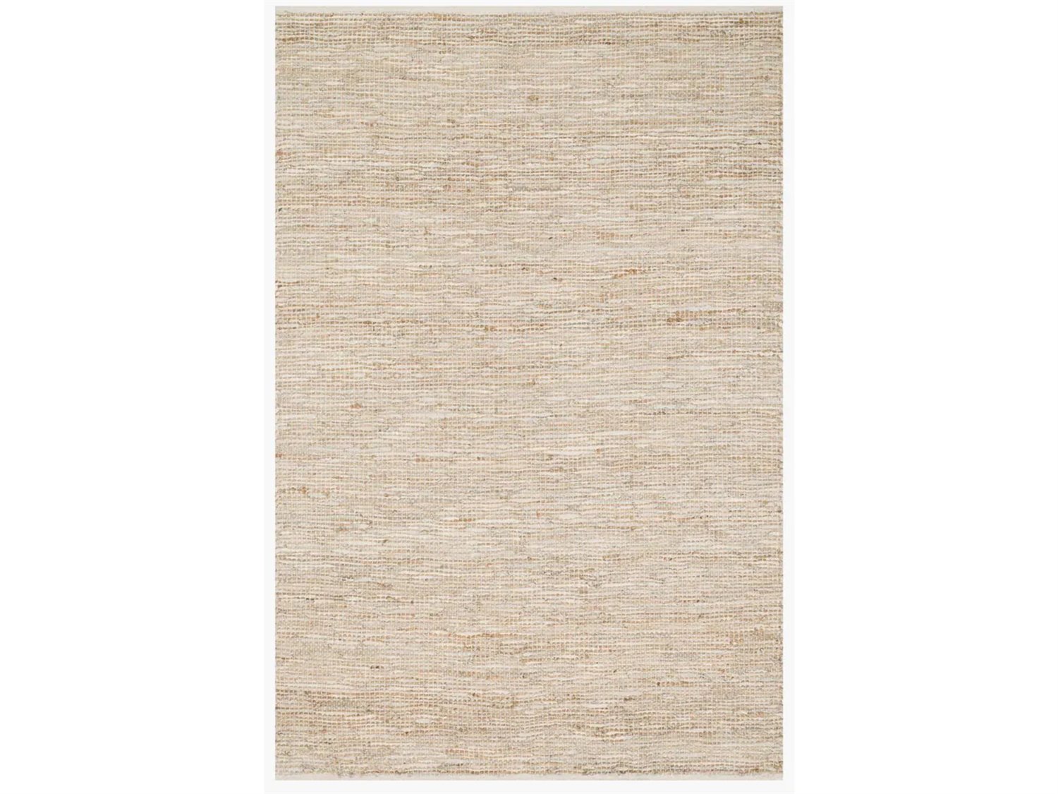 Loloi Edge Ivory 5'-0" x 7'-6" Area Rug | LLEDEGED01IV005076QSU