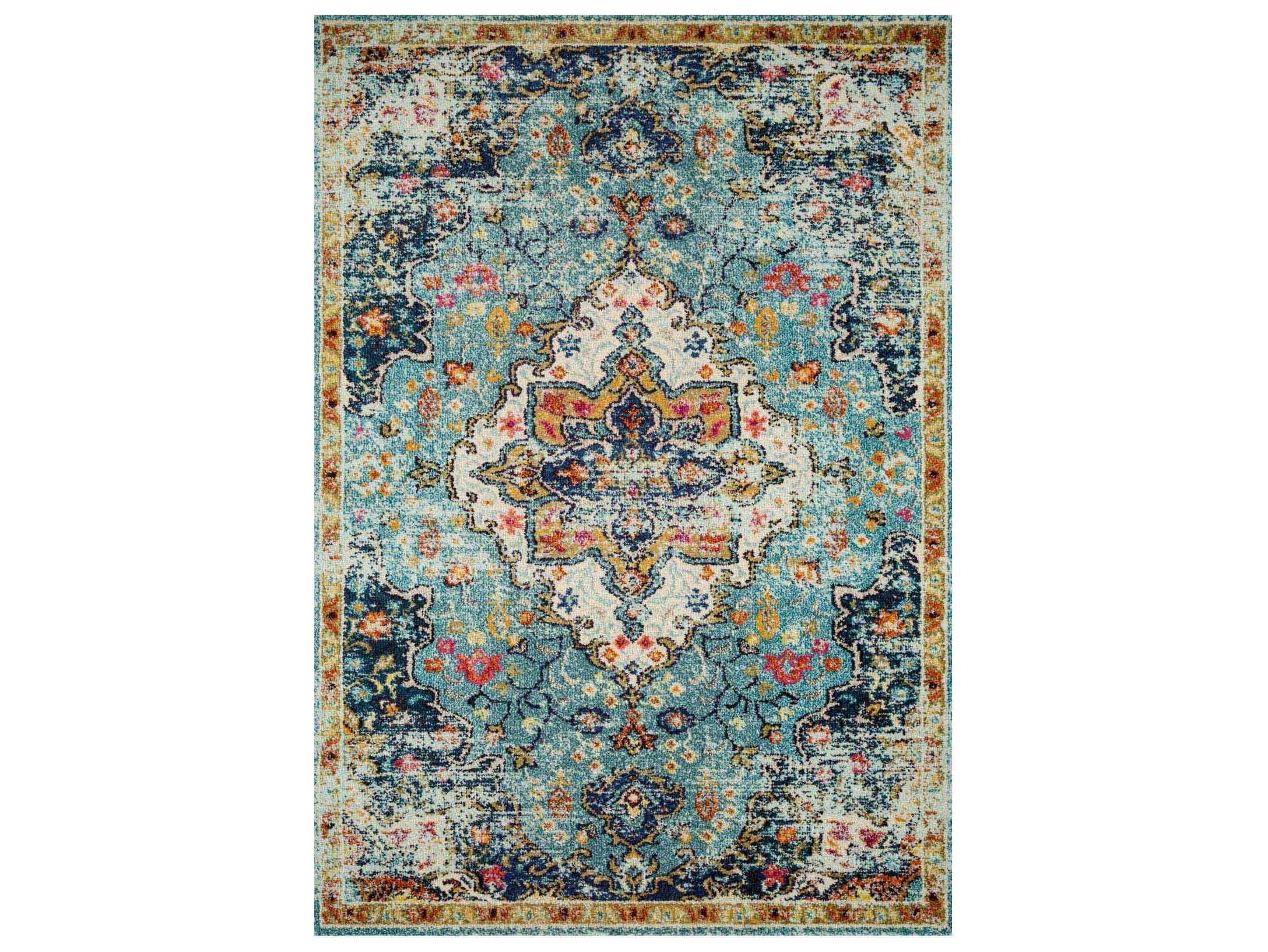 Loloi II Rugs Nadia Southwestern Area Rug | LLLNADINN04BBMDREC