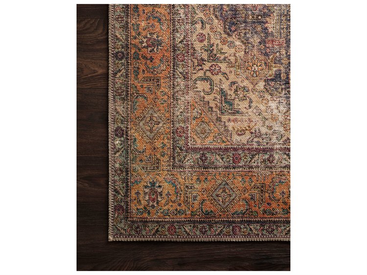 Loloi Rugs Loren Floral Area Rug | LLLORELQ02PLMLREC
