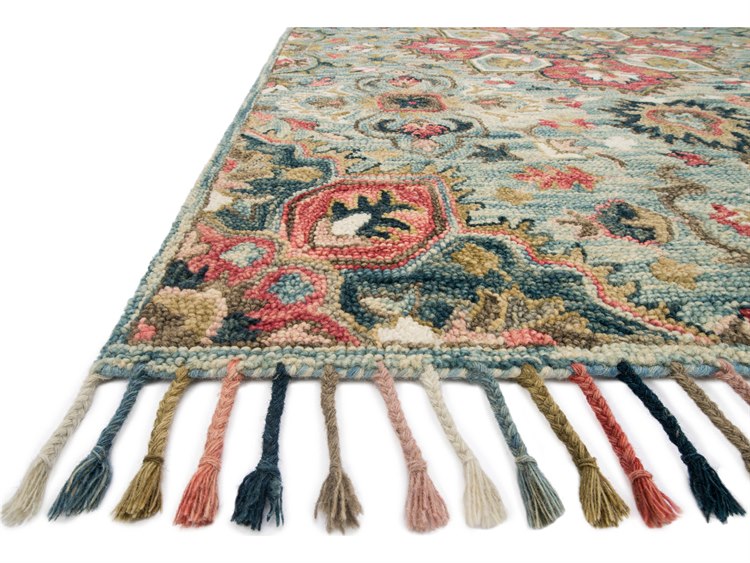 Loloi Rugs Zharah Floral Area Rug | LLZHARZR13LBMLREC