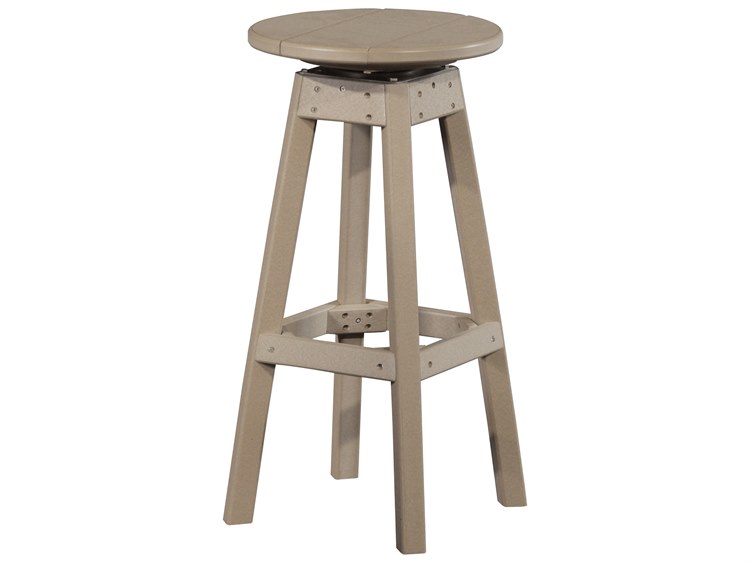 LuxCraft Recycled Plastic Patio Bar Stool | LUXPBSBAR
