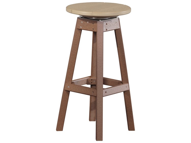 LuxCraft Recycled Plastic Patio Bar Stool | LUXPBSBAR