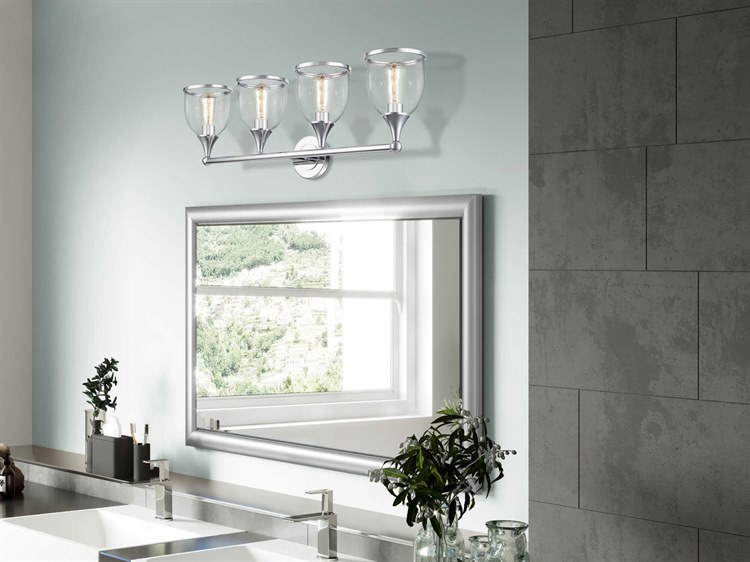 Livex Lighting Ashridge 4-Light Polished Chrome Vanity Light | LV1413405