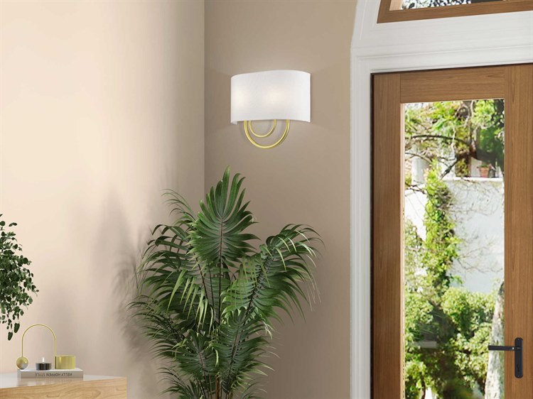 Livex Lighting Stratton 2-Light Soft Gold Wall Sconce | LV4289233