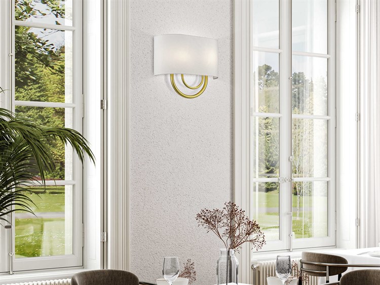 Livex Lighting Stratton 2-Light Soft Gold Wall Sconce | LV4289233