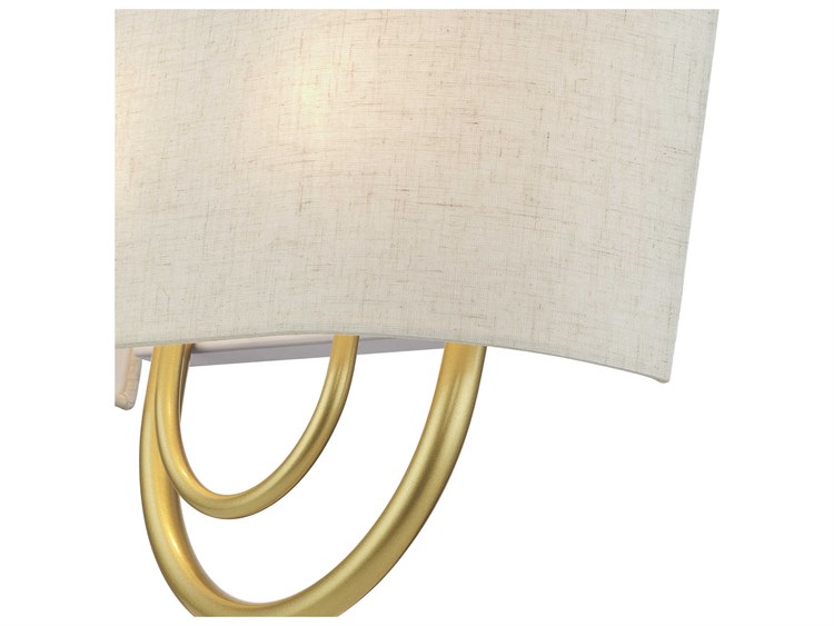 Livex Lighting Stratton 2-Light Soft Gold Wall Sconce | LV6027233