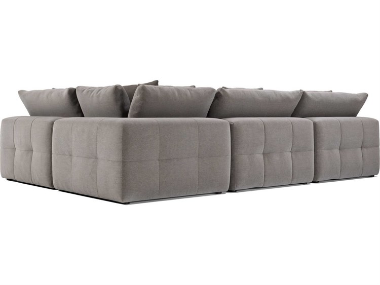 Luxcor Modluxe Algiers Modular Sofa 01 in Capri Truffle | LXCMODFULLSET014PCCTRF