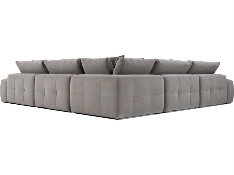 Luxcor Modluxe Algiers Modular Sofa 04 in Capri Truffle | LXCMODFULLSET047PCCTRF