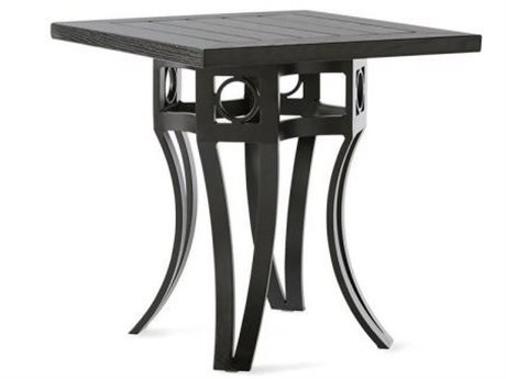 Mallin Trinidad 3000 Series Aluminum 22'' Wide Square Slatted Top End ...