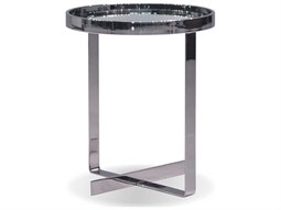 Global Views Laforge Round Glass End Table | GV790277