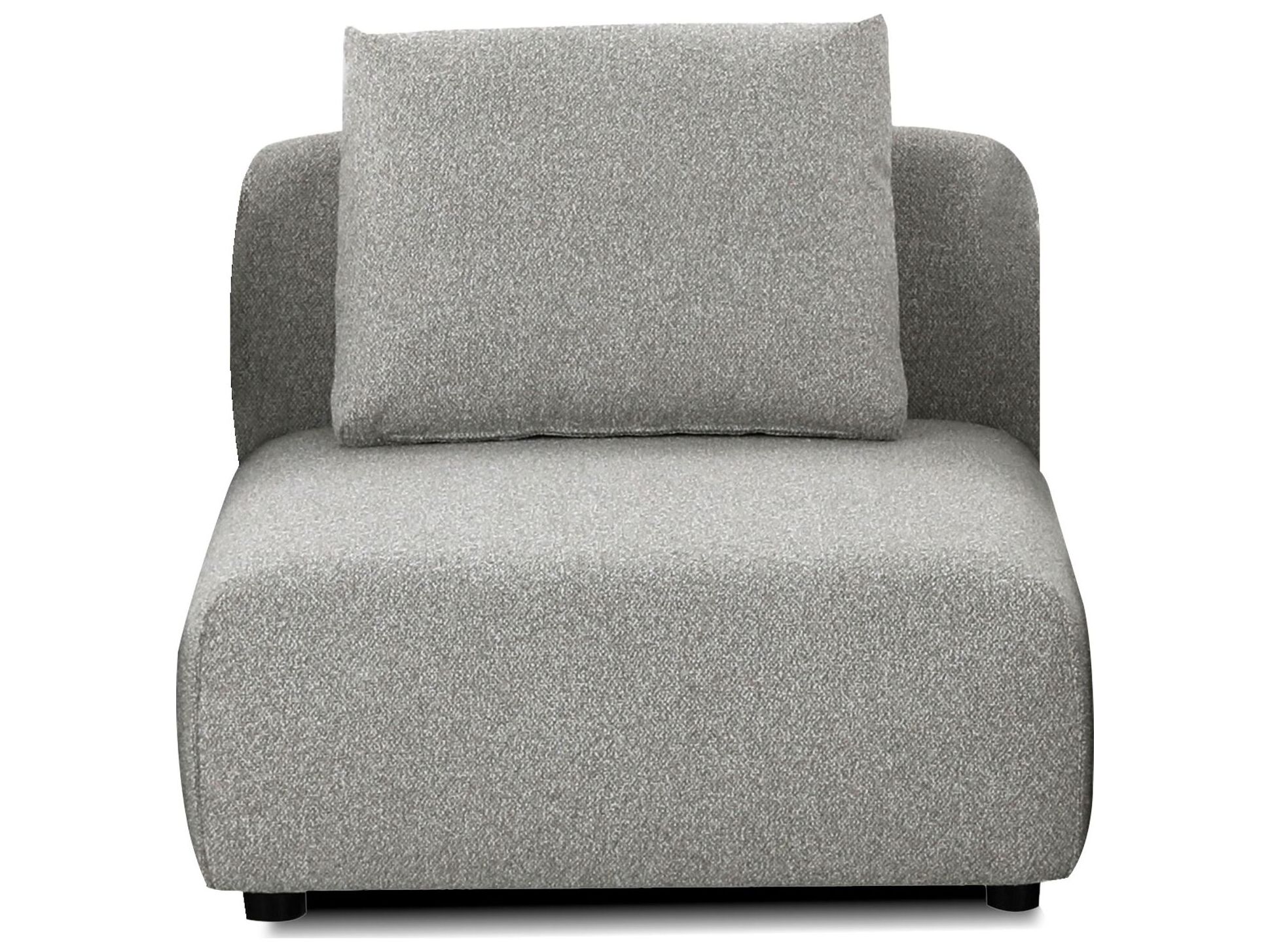 Mobital Saba Gray Modular Chair | MBSECSABAOATTARMLE