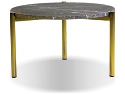 John Richard Calabris Rectangular Marble Gold Coffee Table | JREUR030647