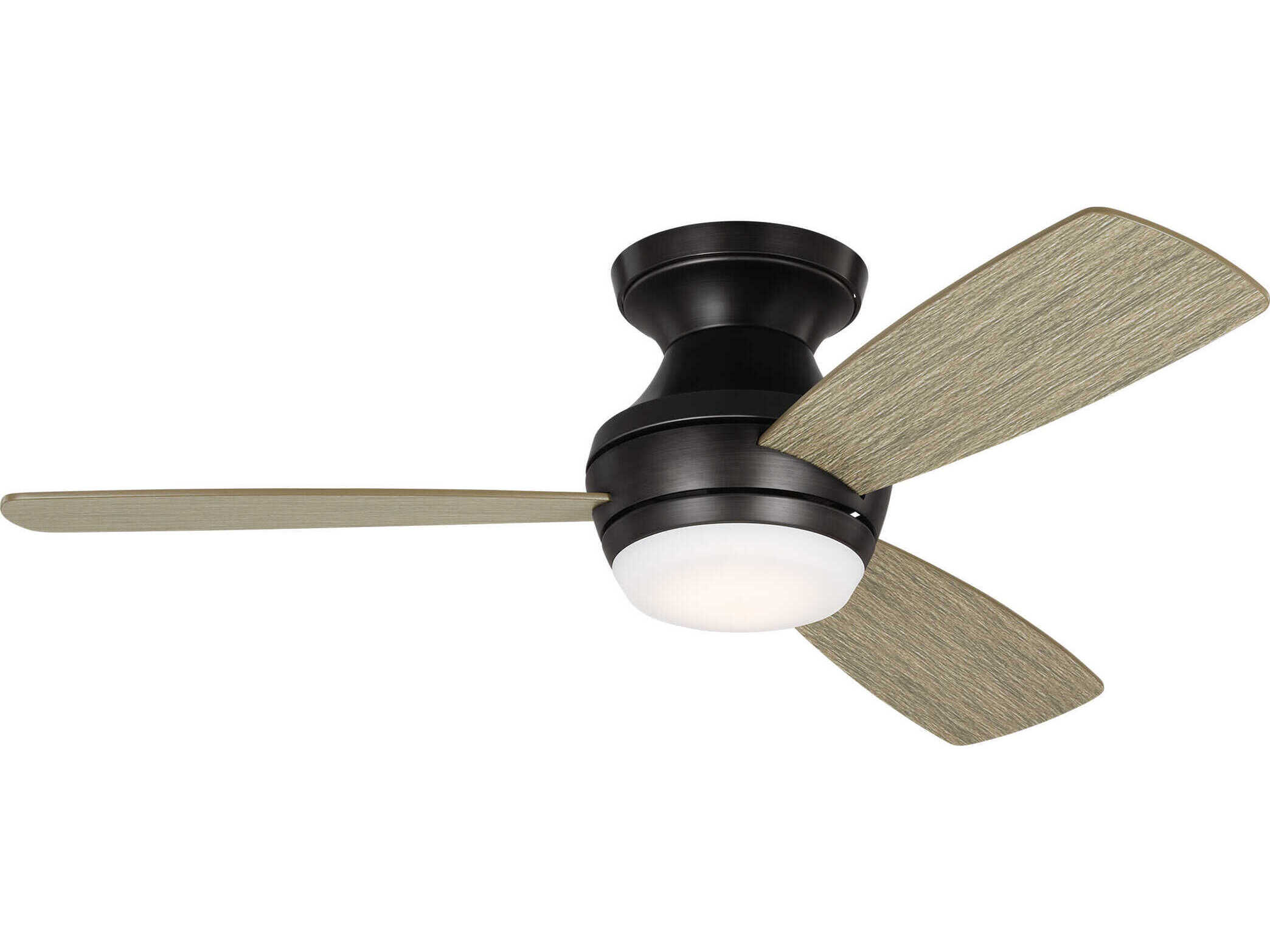 Monte Carlo Fans Ikon Aged Pewter 1-light 44'' Wide LED Indoor Ceiling ...