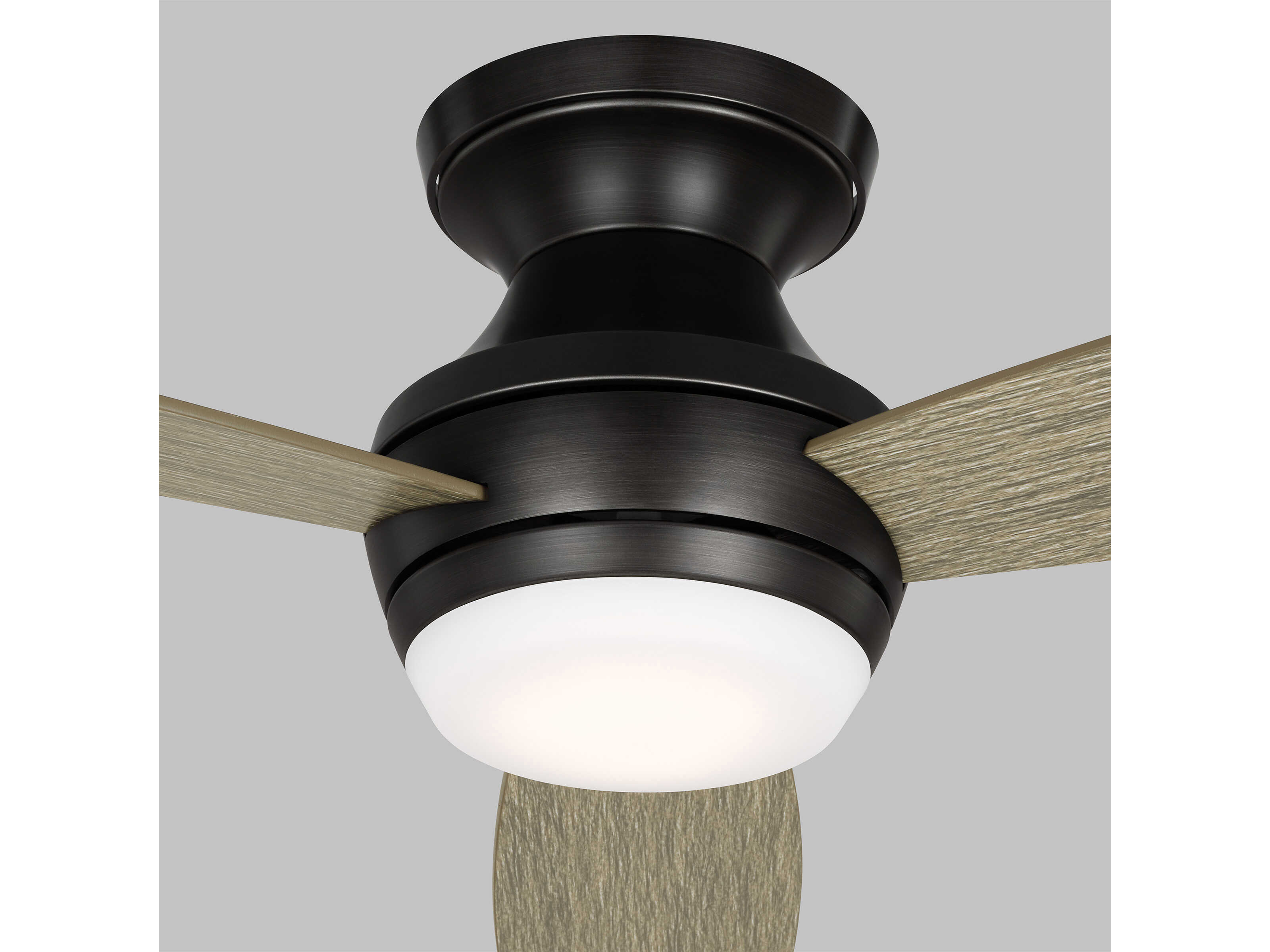 Monte Carlo Fans Ikon Aged Pewter 1-light 44'' Wide LED Indoor Ceiling ...