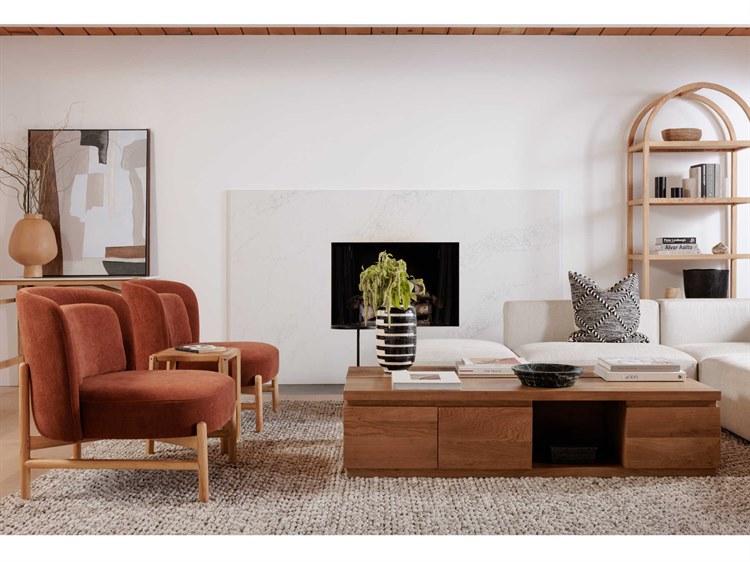 Moe's Home Natural Bookcase | MEBC111524