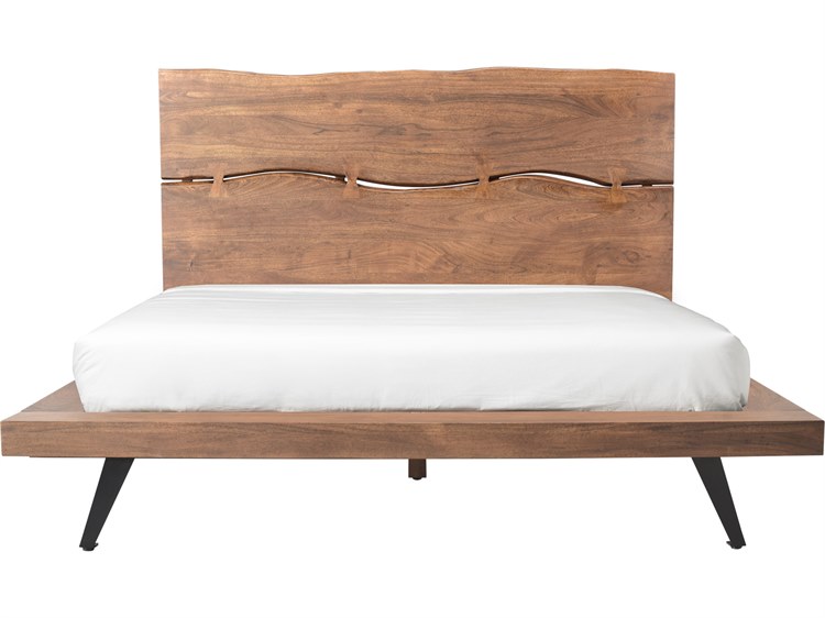 Moe's Home Madagascar Platform Bed King | MEUH1007030
