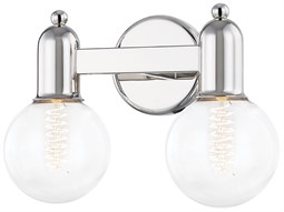 Savoy House Cameron 2-Light Polished Nickel Vanity Light | SV825422109