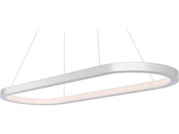 Elan Walman 1-Light Matte Black LED Linear Island Pendant | ELA84316MBK