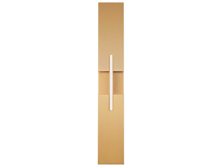 Modern Forms Amari 4-Light Aged Brass LED Wall Sconce | MOFWS79022AB