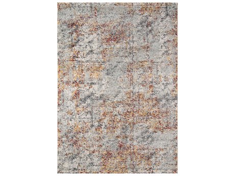 Momeni Loft Abstract Area Rug | MOLOFT0LO08GRY