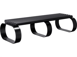 Noir Matte Black Accent Bench | NOIGBEN142MTB