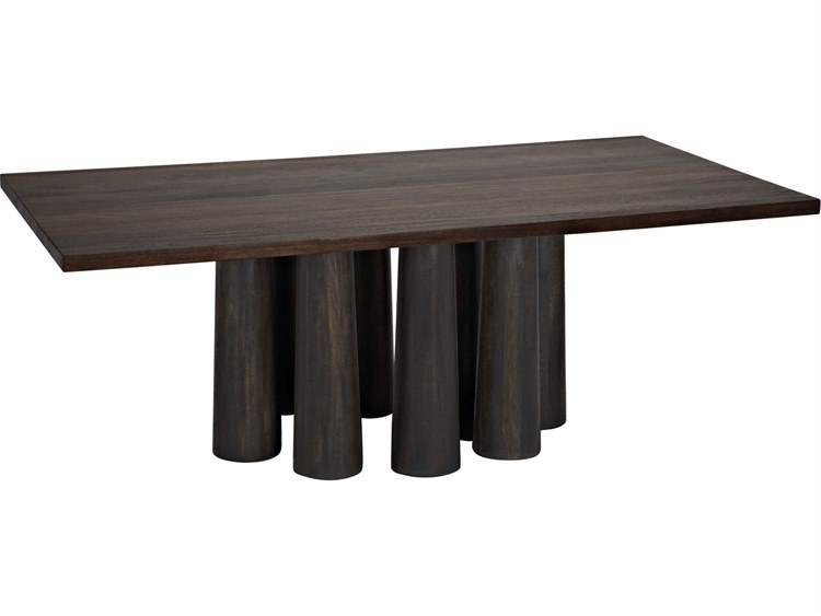 Noir Rectangular Wood Ebony Dining Table | NOIGTAB588