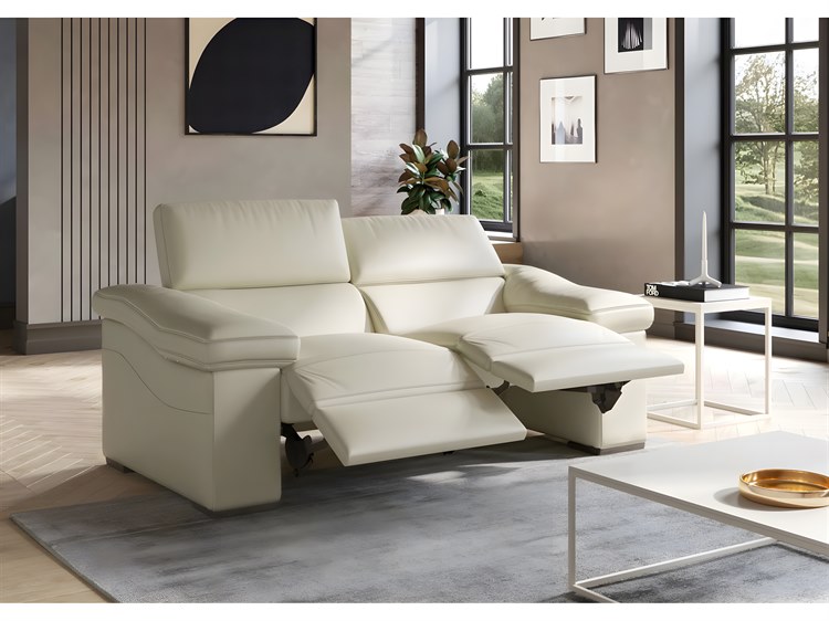 Natuzzi Editions Gioia Sofa with Dual Power Recliner | NTZB901446