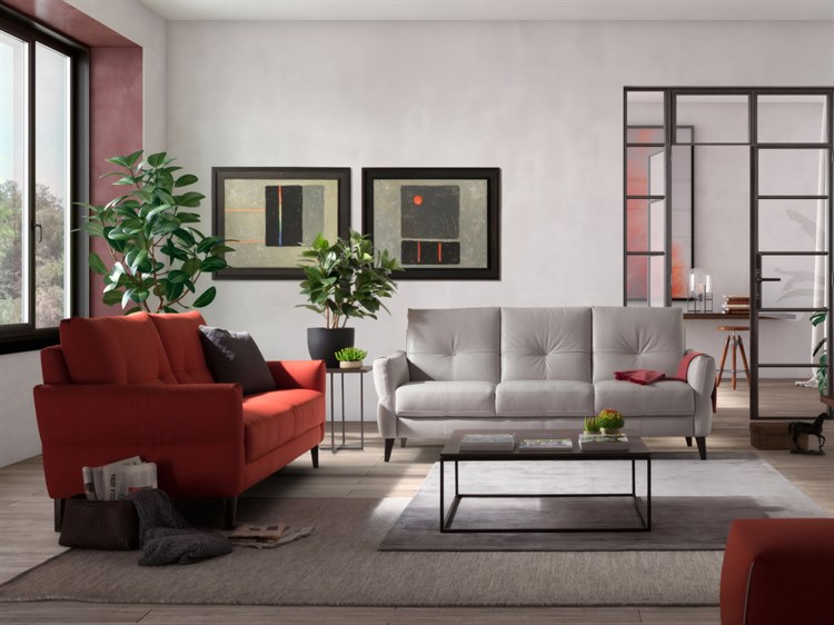 Natuzzi Editions Leale Sofa Set | NTZLEALELNGSET2