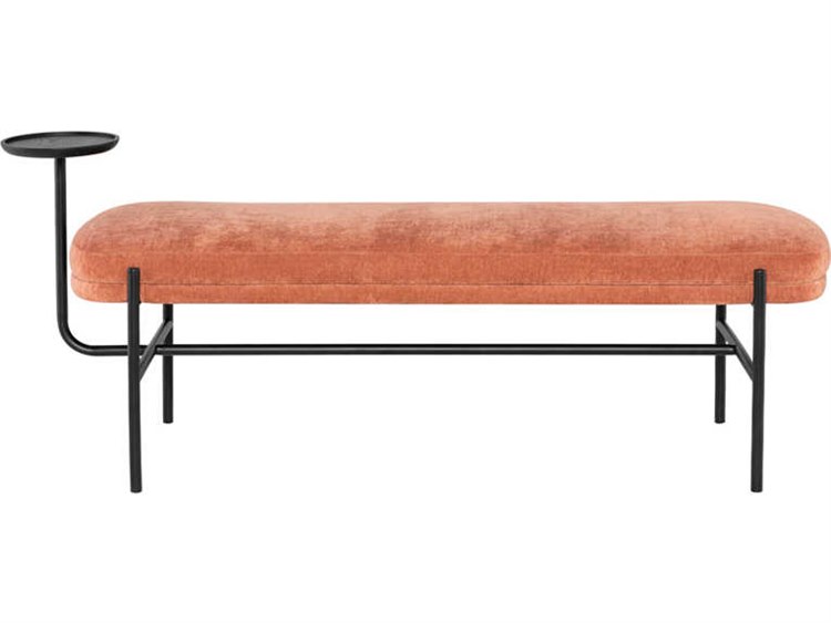Nuevo Inna Nectarine / Black Matte Accent Bench | NUEHGMV246