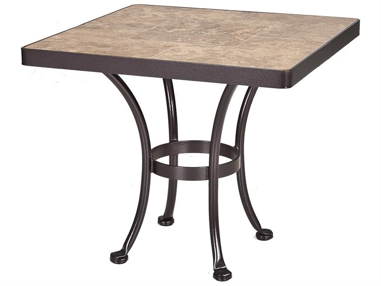 OW Lee Wrought Iron Round End Table Base | OWST01BASE