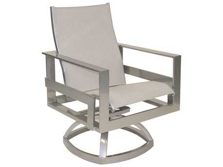 Darlee Outdoor Living Monterey Cast Aluminum Antique Bronze Swivel ...